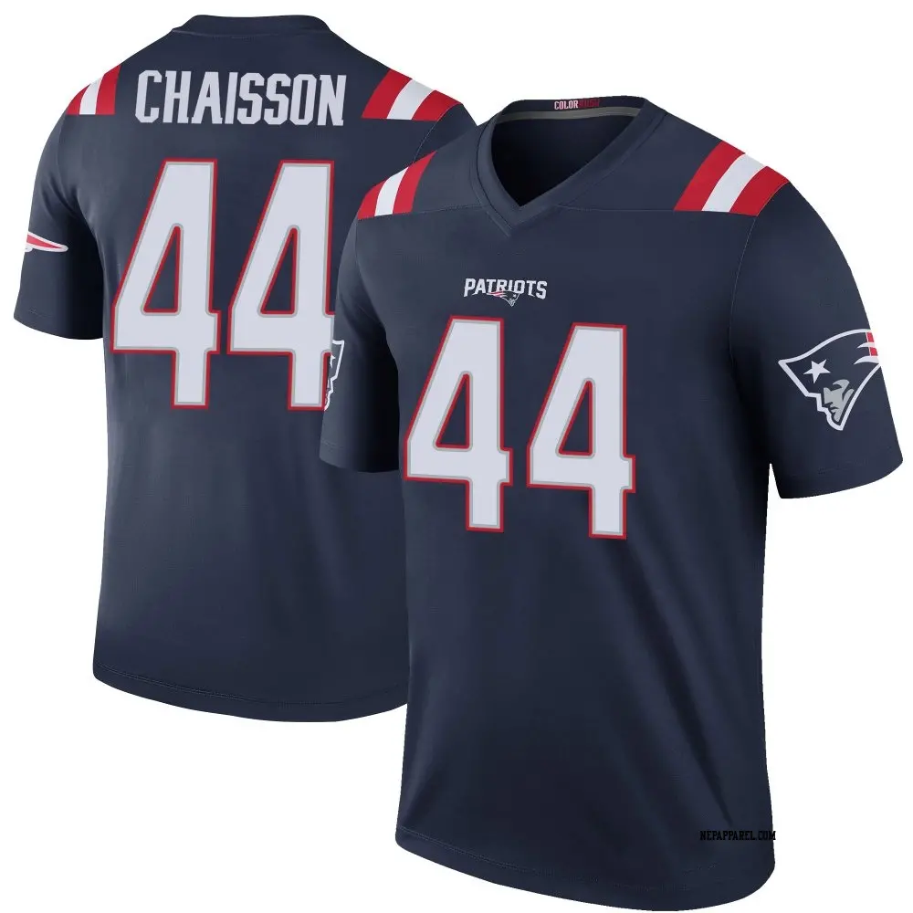 Legend Navy Men's K'Lavon Chaisson New England Patriots Color Rush ...